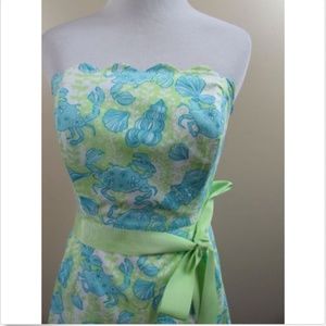 Lilly Pulitzer | Dresses | Lilly Pulitzer Sea Shells Beach Scalloped ...